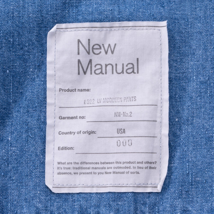 #022 LV MCQUEEN PANTS – New Manual