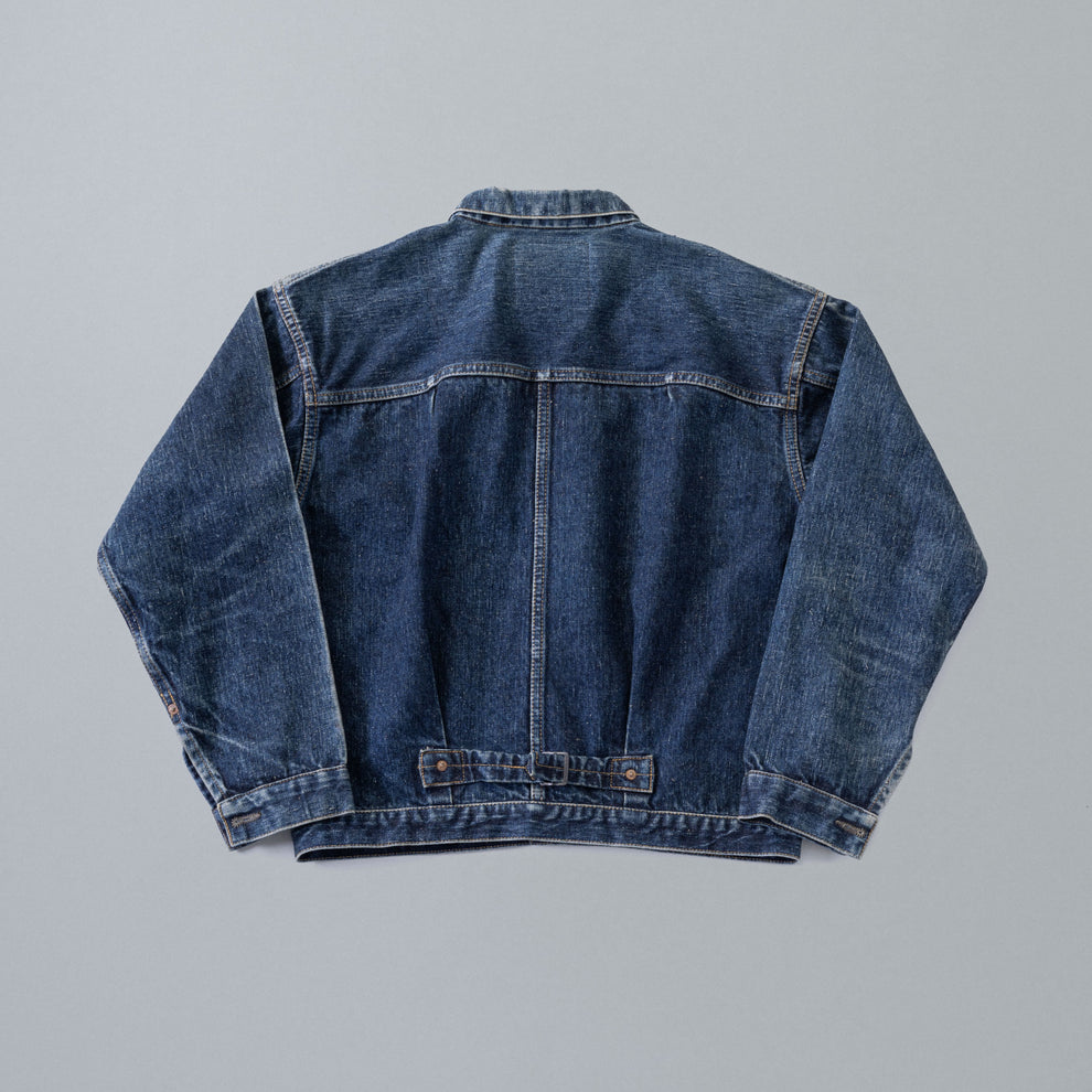 #001 T-BACK DENIM JACKET – New Manual