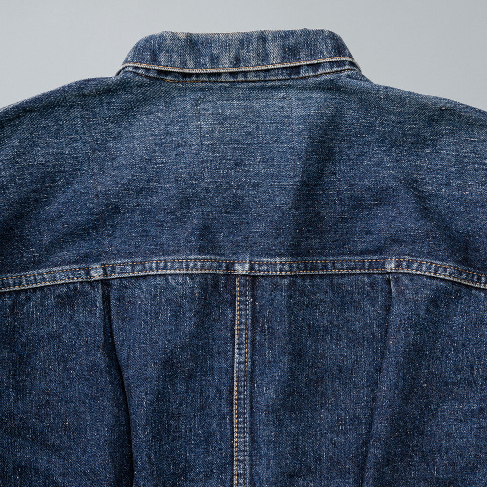 #001 T-BACK DENIM JACKET – New Manual