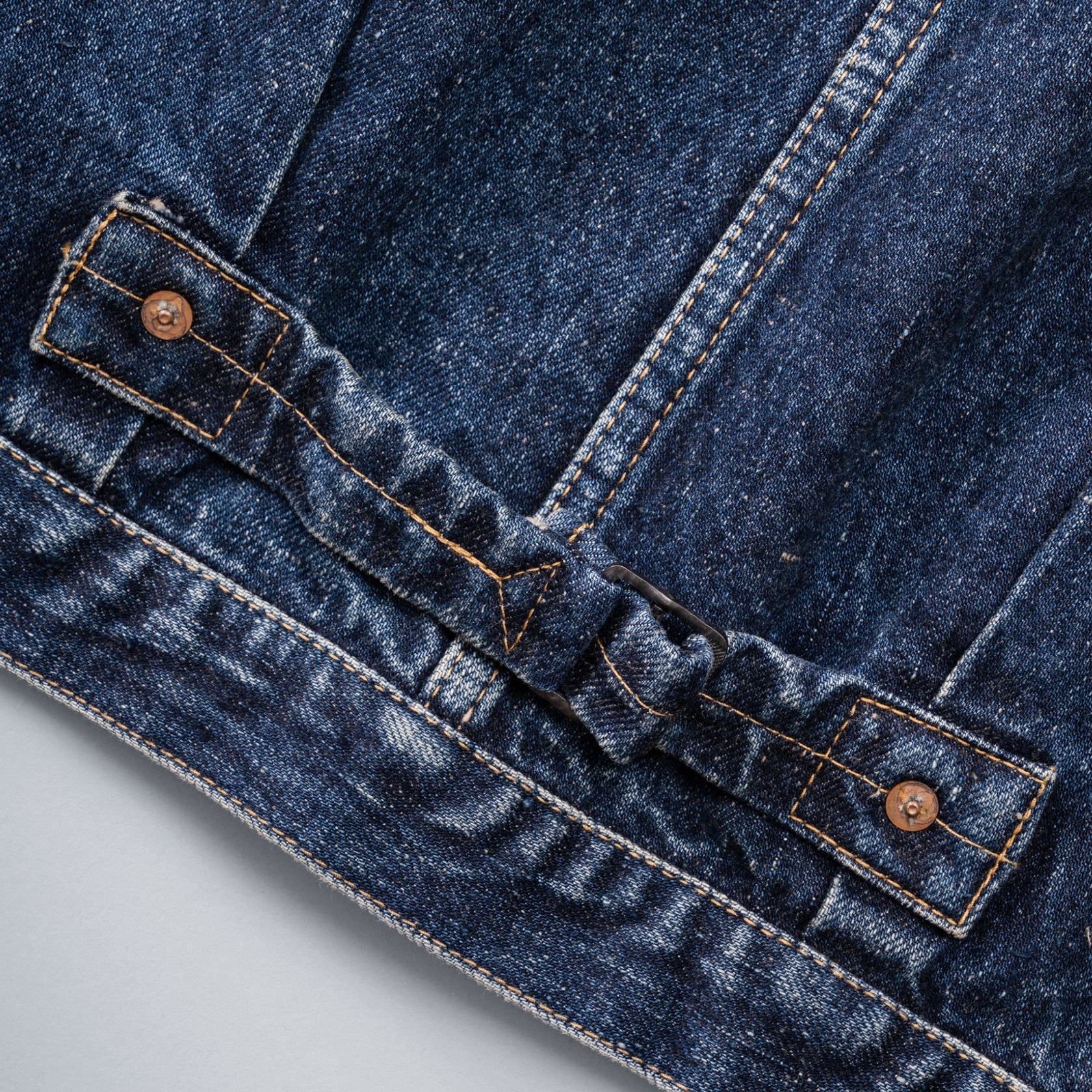#001 T-BACK DENIM JACKET – New Manual