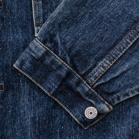 #001 T-BACK DENIM JACKET – New Manual